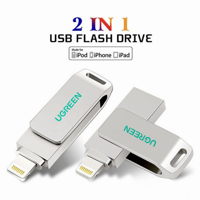 Ugreen i-Flash Drive 512GB1TB 2TB HD Pendrive Lightning data for iPhone/iPad/iPod OTG Usb Flash ...
