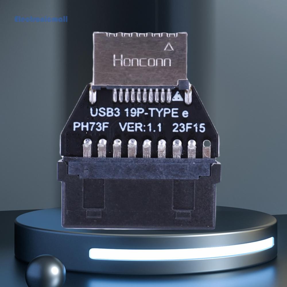 USB 3.0 Internal Header To Type E Adapter A-Key Front Panel 90 Degree ...