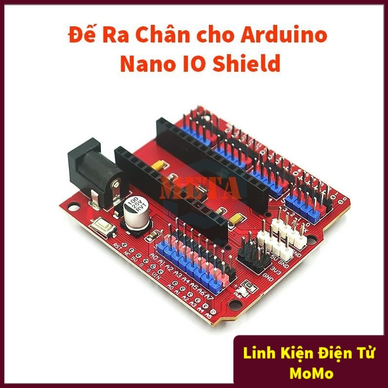 Pin Output Base for Arduino Nano IO Shield V3.0 Red - Arduino Nano V3.0 ...