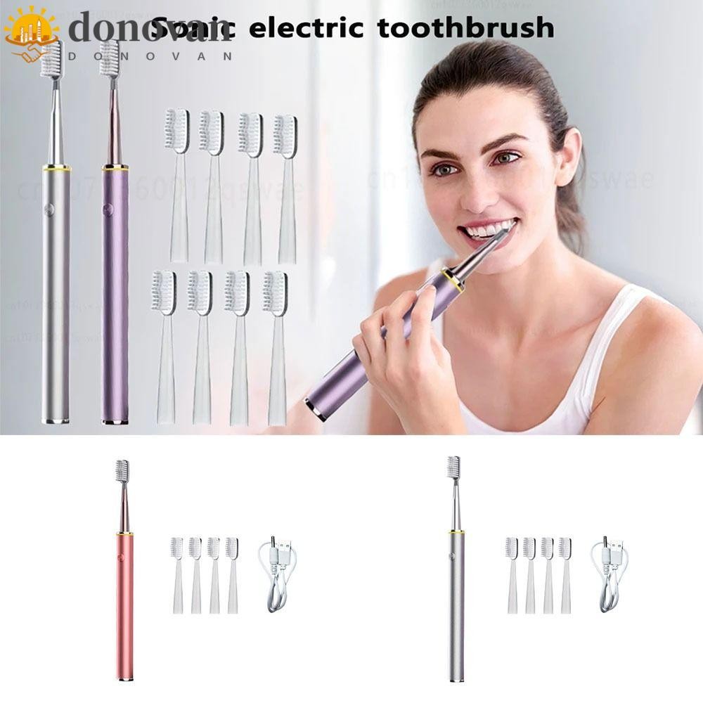 DONOVAN Women's Electric Toothbrush, 3 Modes Soft Hair Sonic Electric ...