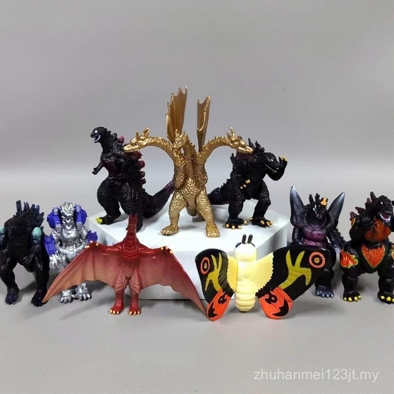 Godzilla King of the Monsters lwn Kong Ghidorah Triplod Godzilla Planet ...