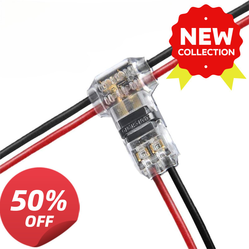 T2 Interlocking Type Solder-Free Connecting Wire Terminal LED Spotlight ...