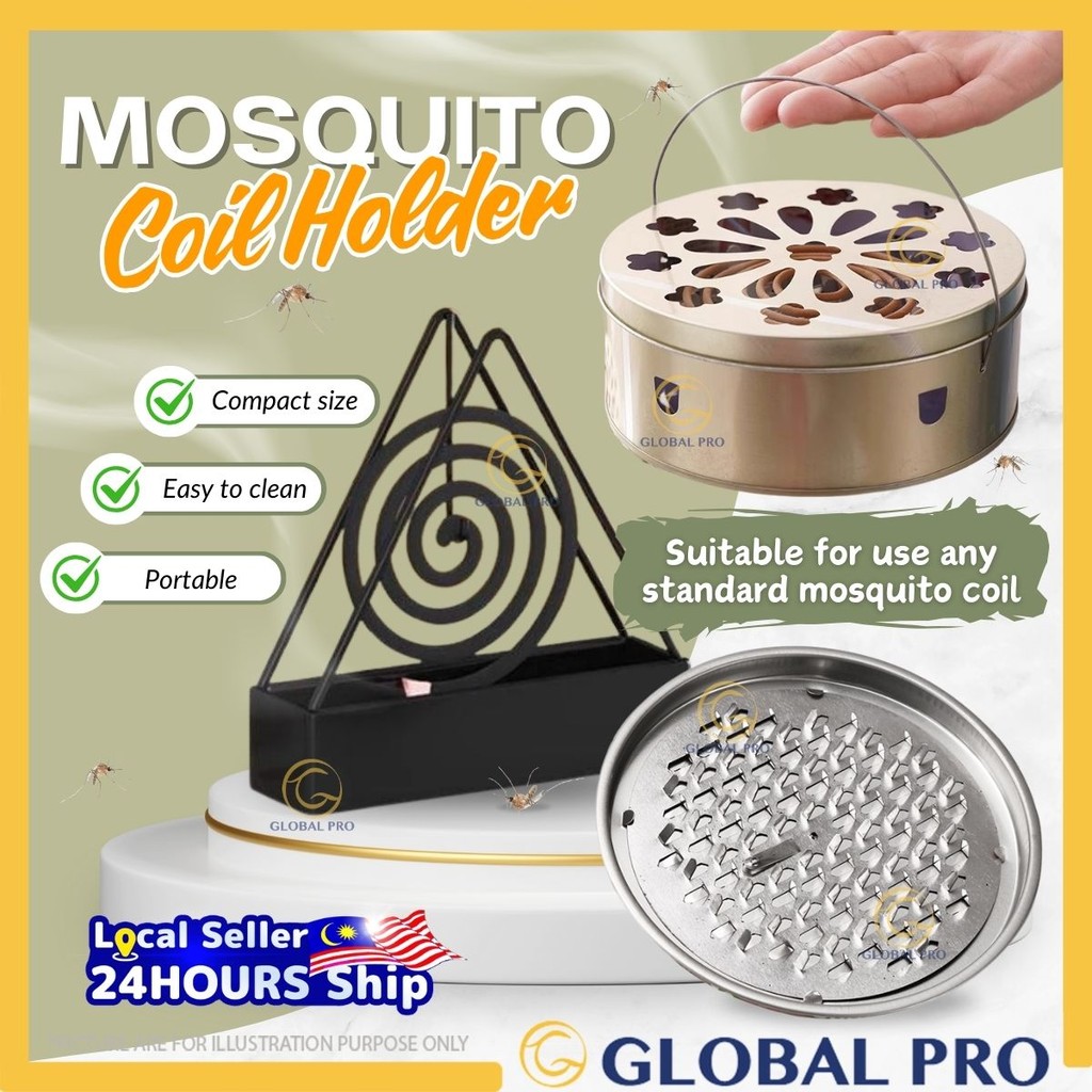 Mosquito Coil Holder Mosquito Repellant Tray Ubat Nyamuk Mosquito Bekas ...