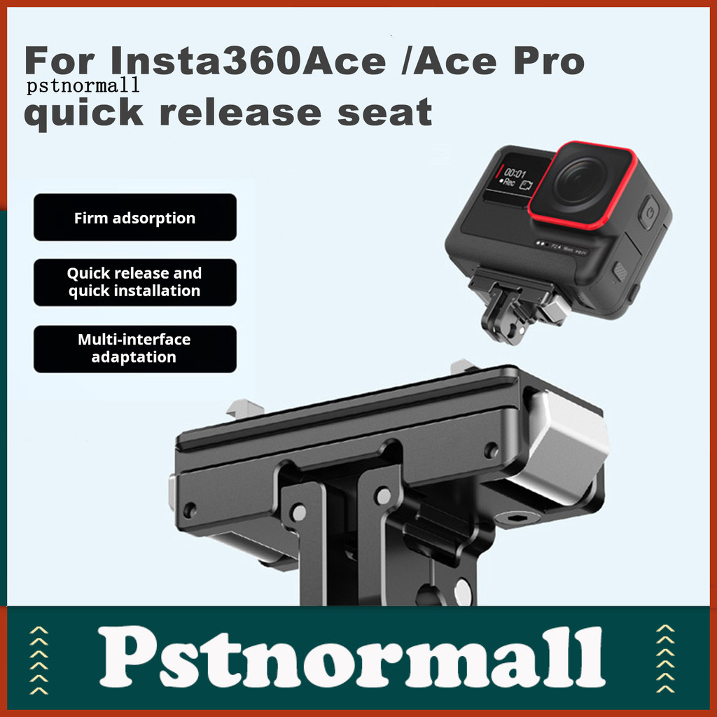 PL ic Adapter Riding Holder Secure Camera Tripod ic Adapter Mount Quick ...