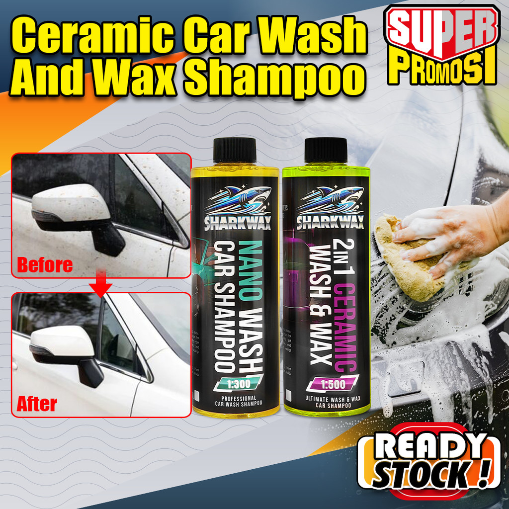 Shark Wax Car Shampoo Snow Wash Car Wash Shampoo Snow Foam Bubble Wash ...