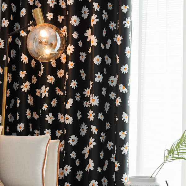 kain langsir langsir murah langsir tingkap Langsir daisy bunga merah ...