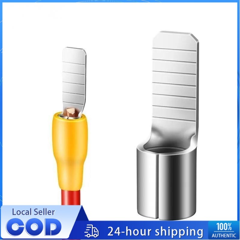 C45 4mm-95mm Air Switch Lug Copper Tin Plating Flat Pin Terminal Pin ...