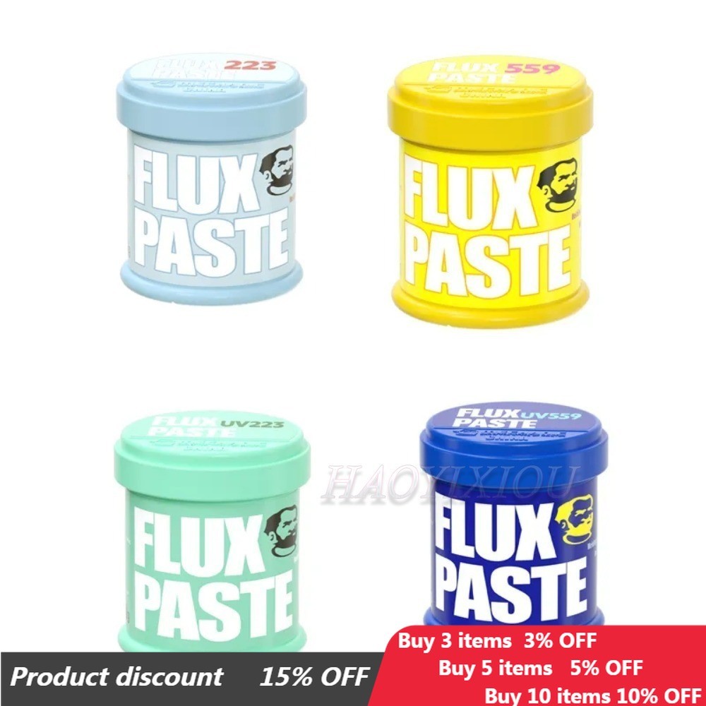 MECHANIC UV559 UV223 100g Mild Rosin Lead-Free 223 559 Solder Paste NO-Clean Soldering Flux PCB ...