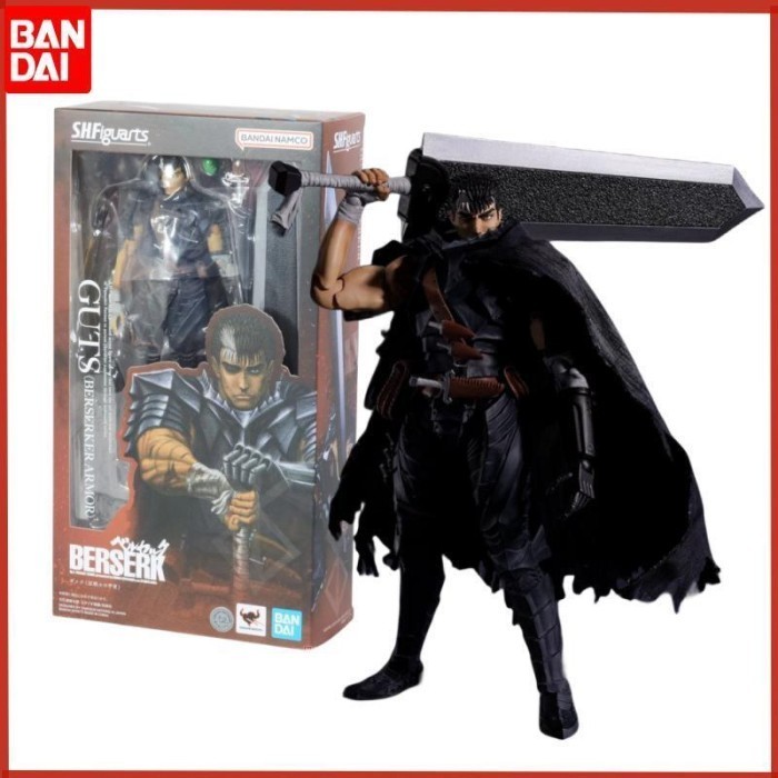 S.H.FIGUARTS New Bandai Shfiguarts Shf Berserk Guts Berserker Armor ...