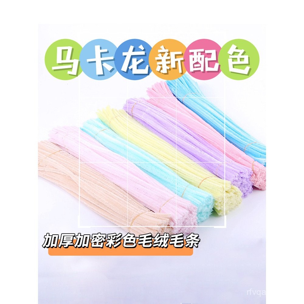 Chenille Batang Bunga Api Twist Sticks DIY Pelajar Tadika Buatan Tangan ...