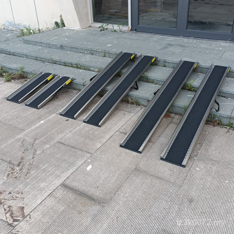 Portable Steps Barrier-Free Ramp Board Wheelchair Installation Car In ...
