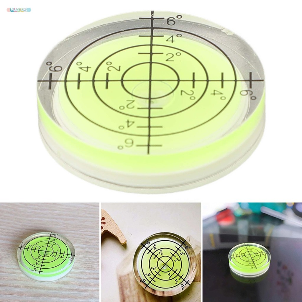 For Spirit Level Bubble 32mm x 7mm Mini Round for Bullseye Leveller ...