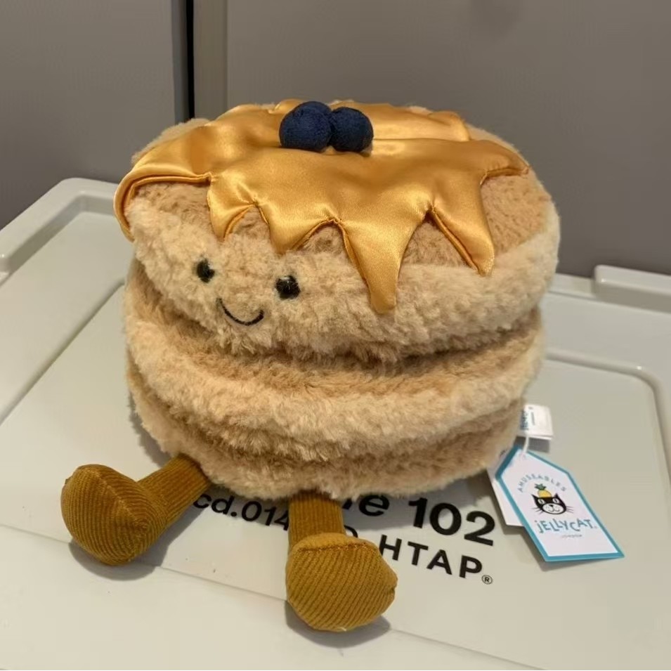 2025 New York Limited I am Amuseable Pancakes Jelly@cat Cute Plush Toy ...