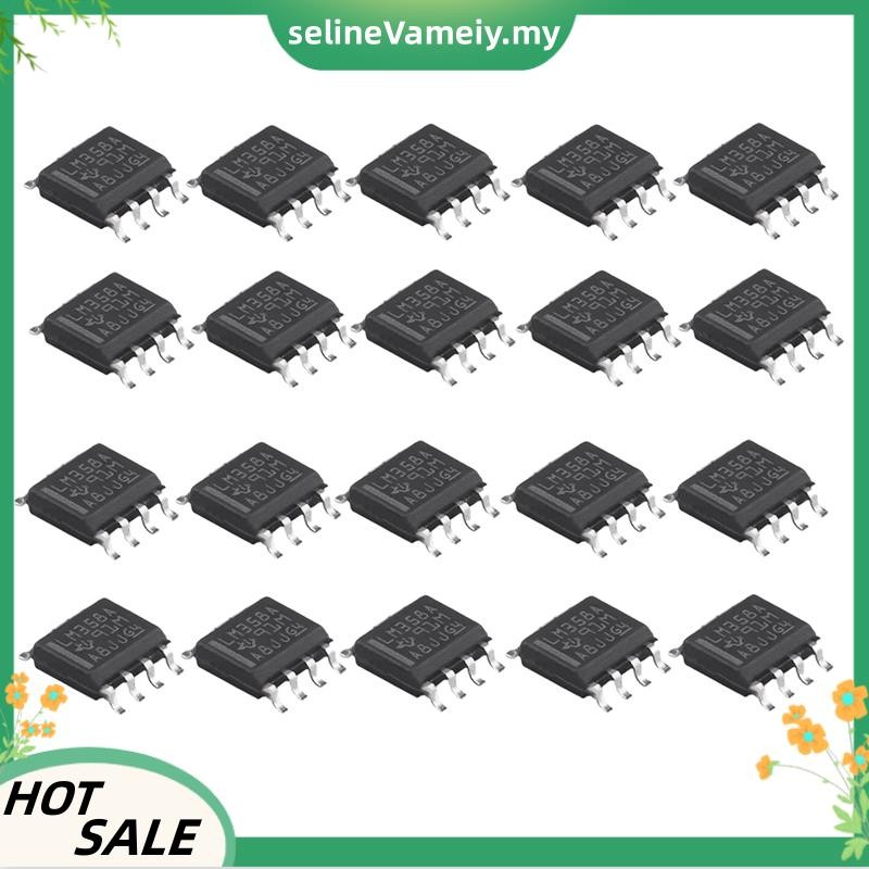 20PCS LM358A LM358ADR Chip LM358A SOP-8 Chip Dual-Channel Operational Amplifier Chip | Shopee ...