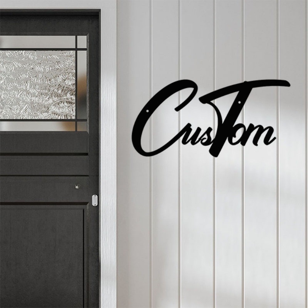 1 Unique Metal Lettering - Customize and Design Your Text. Customized ...