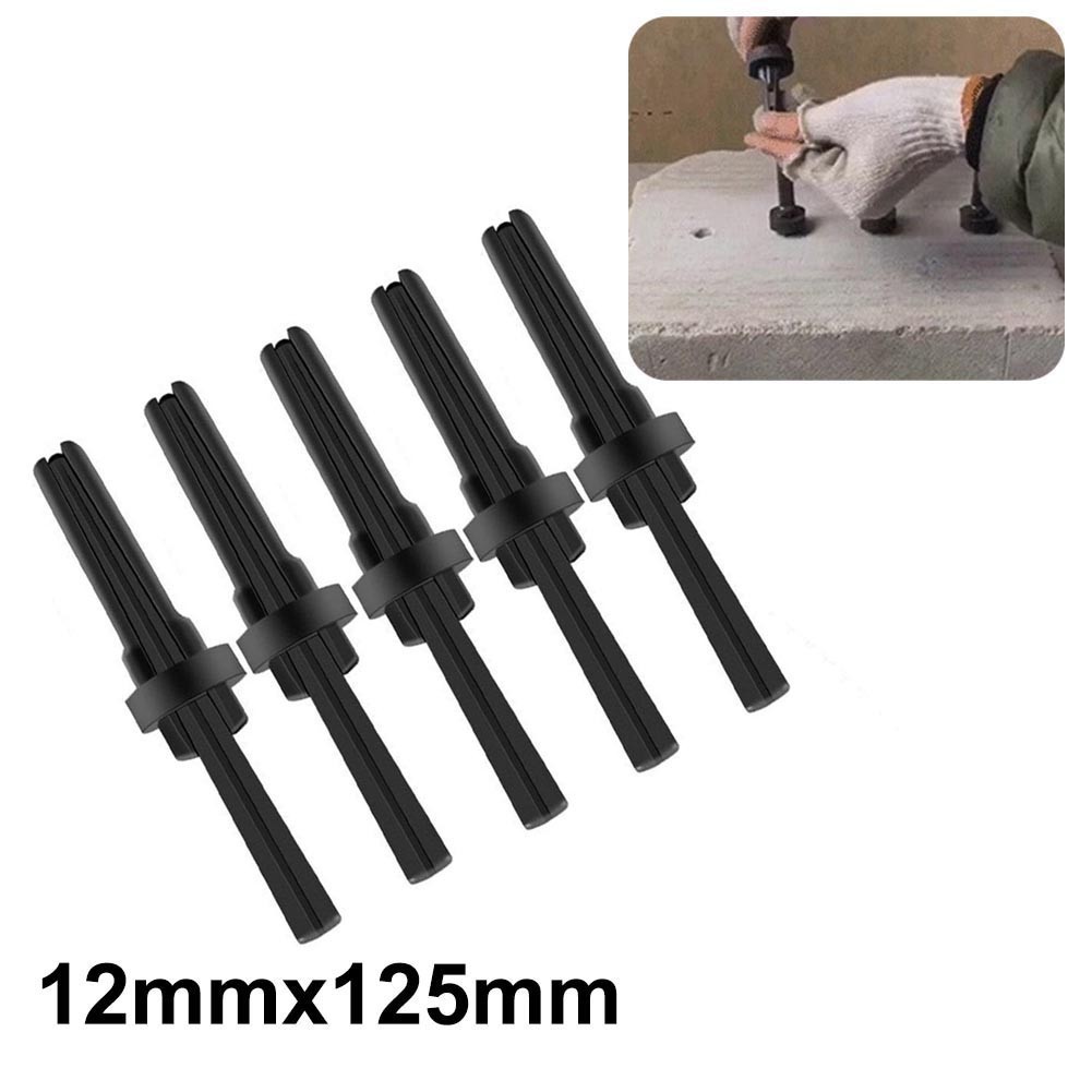[DRHT] 5pcs 125x12mm Stone Splitting Tool Wedges Concrete Rock ...
