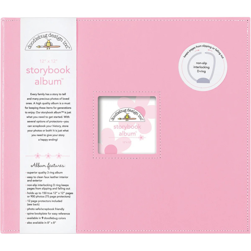 Doodlebug Design Inc. 8x8 Inch StoryBook Album - Cupcake (With ...