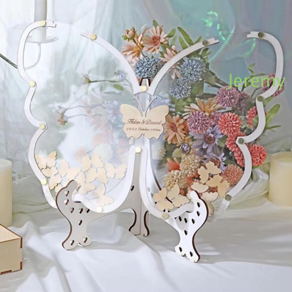 JEREMY1 Butterfly Check-in Desk, Butterfly Shape Alternative Wedding ...