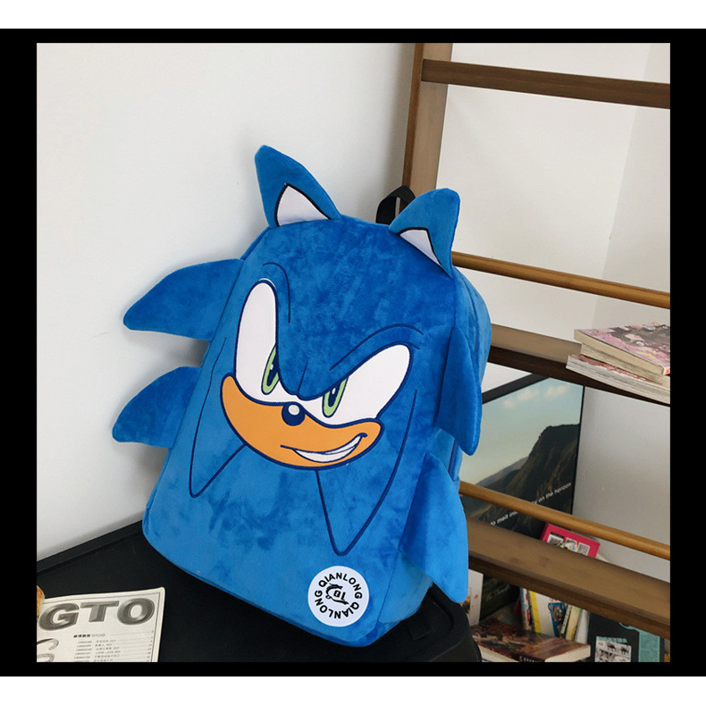 Sonic the Hedgehog Backpack Large Capacity Cute and Funny Miles Prowl ...