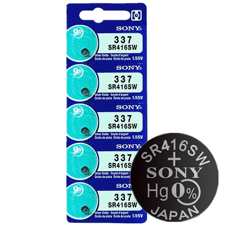 Sony Batteries (1.55v) SR416SW/337 SR521SW/379 SR621SW/364 SR626SW/ 377 ...