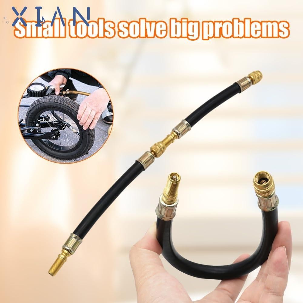 XIANEE Valve Stem Extension, Electric Scooter Accessories Tire Inflator ...