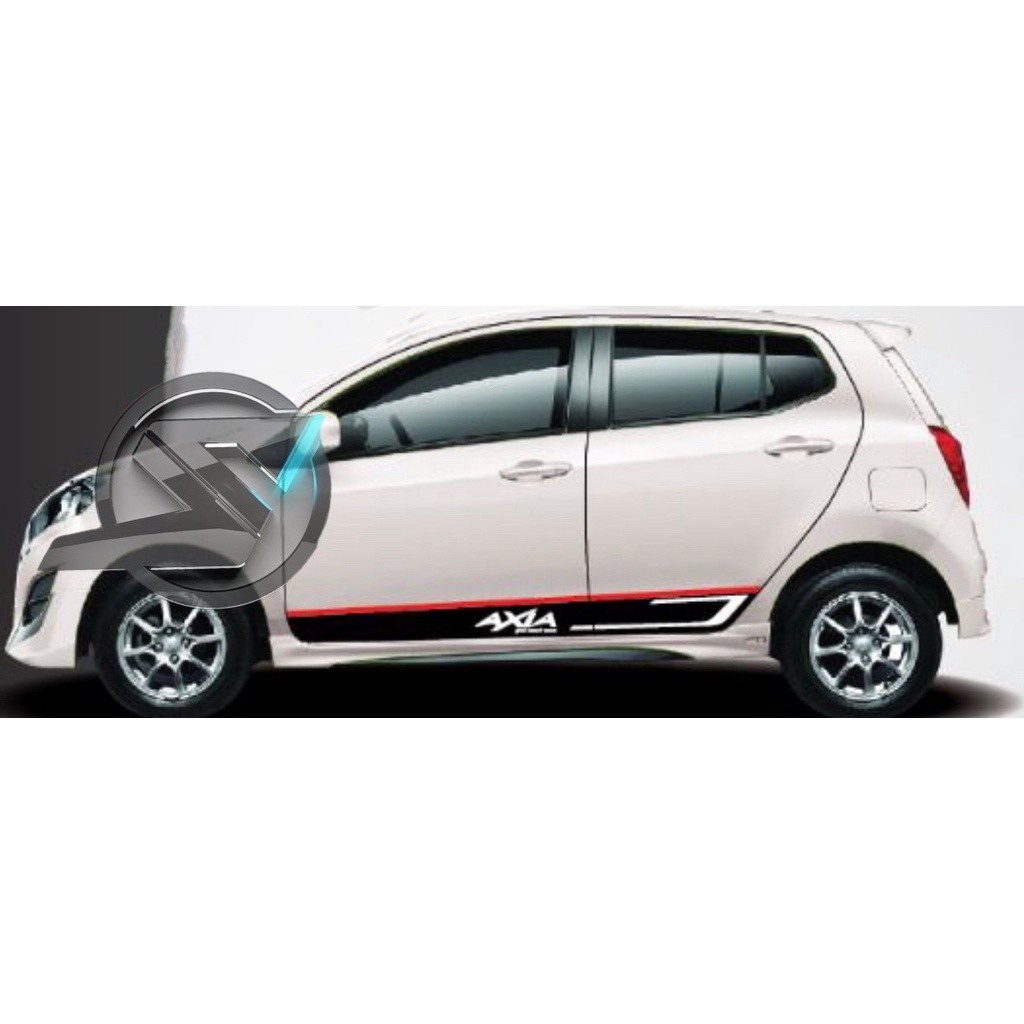 (Ready Stock) S35# Perodua Axia Car Body Vinyl Decal Sti | Shopee Malaysia
