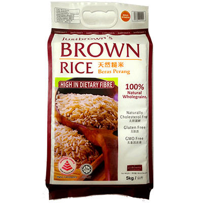 ECOBROWN’S JUST BROWN 5kg / ECOBROWN’S STEAM BROWN RICE 5KG / ECOBROWN ...