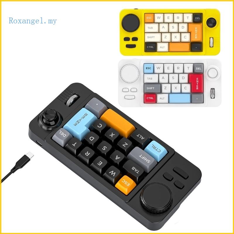 ROX Customizable Mechanical Keyboard 19 Key Mini Keypad Programmable ...