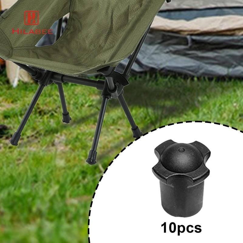 HILABEE 10 Pieces Folding Chair Leg Caps Table Leg Socks Round Slip on ...