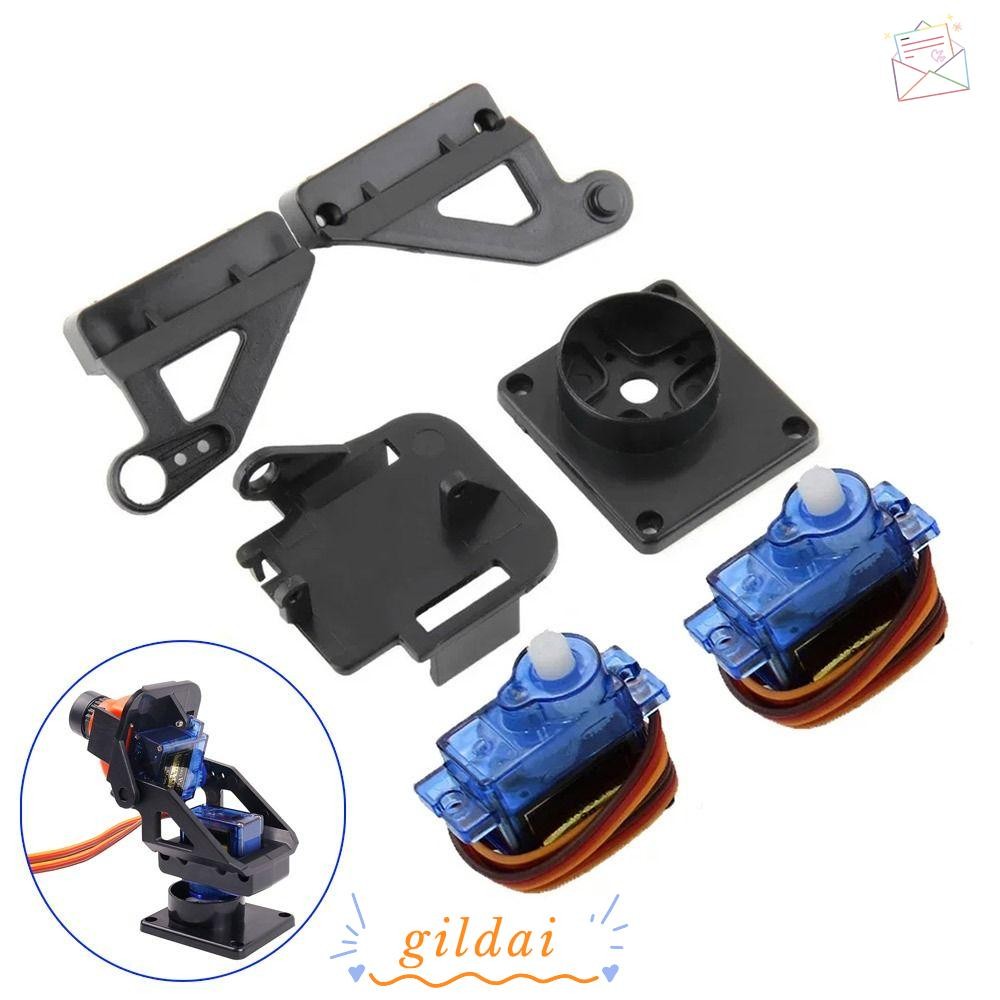 GILDAI 1Sets Two Axis PTZ, Rc Plane Parts SG90 MG90s 9g Steering Gear ...