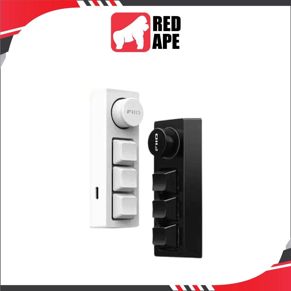 FiiO KB1/KB1K, Mechanical Remote Keyboard with Volume Knob: RGB ...