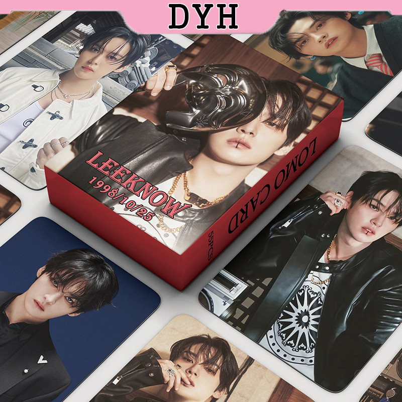 55pcs/box Stray Kids Lee Know Photocards HOP Album KPOP LOMO Card Collection Card | Shopee Malaysia