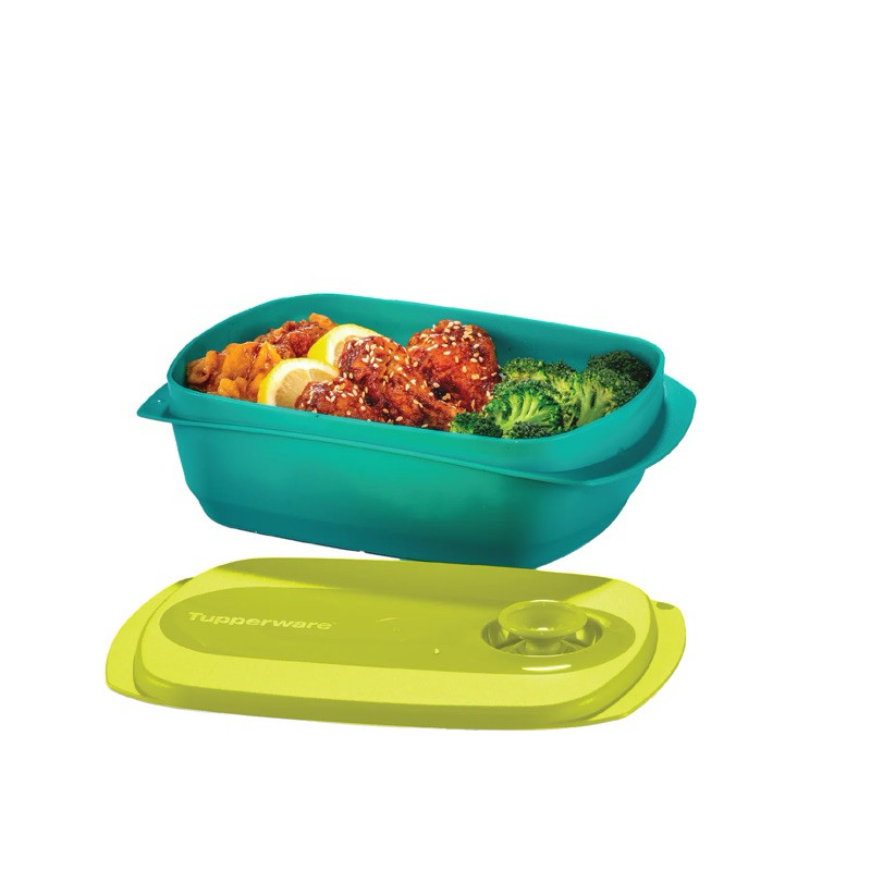 Tupperware Reheatable Divided Lunch Box 1L (1pc/2pcs) | Shopee Malaysia