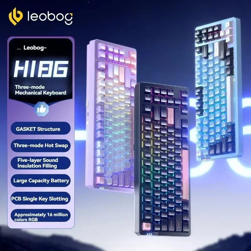 LEOBOG | Hi86 | Mechanical Keyboards | RGB | Hot-Swappable | Aluminum ...