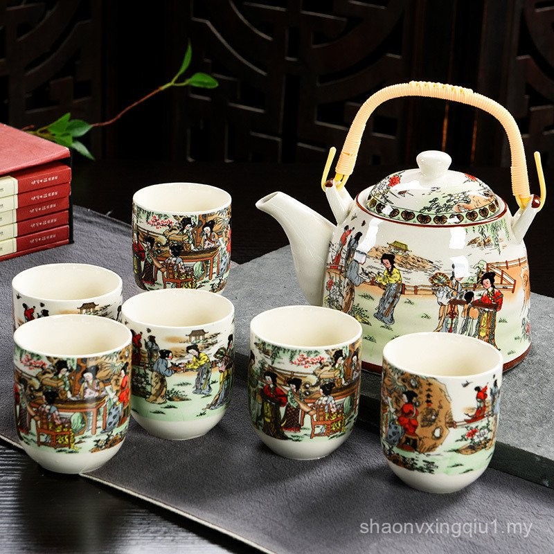 Large Size Teapot Tea Set Tea Tray Ceramic Celadon Kung Fu Tea Set ...