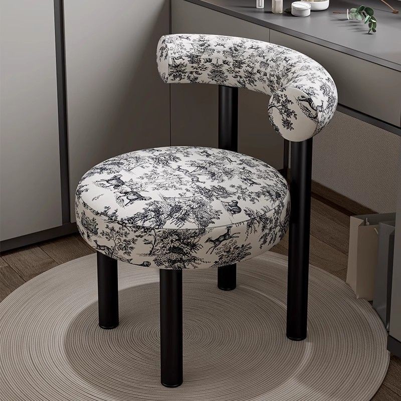 Light luxury makeup stool bedroom dressing stool simple Internet ...