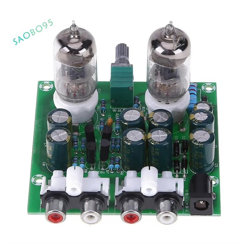 6J1 Hifi DIY Electronic Tube Preamplifier Kit Preamp Amplifier Module with Bile Amp Effect for ...