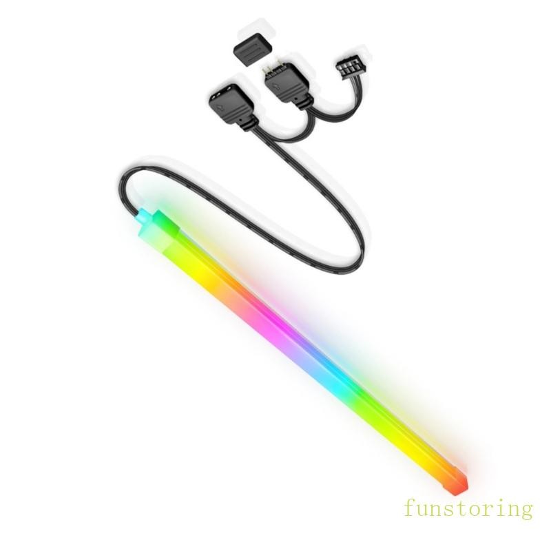 FUN ARGB 5V 3Pin Small 4Pin Extension Cord Wire ARGB PC Case LED Light ...