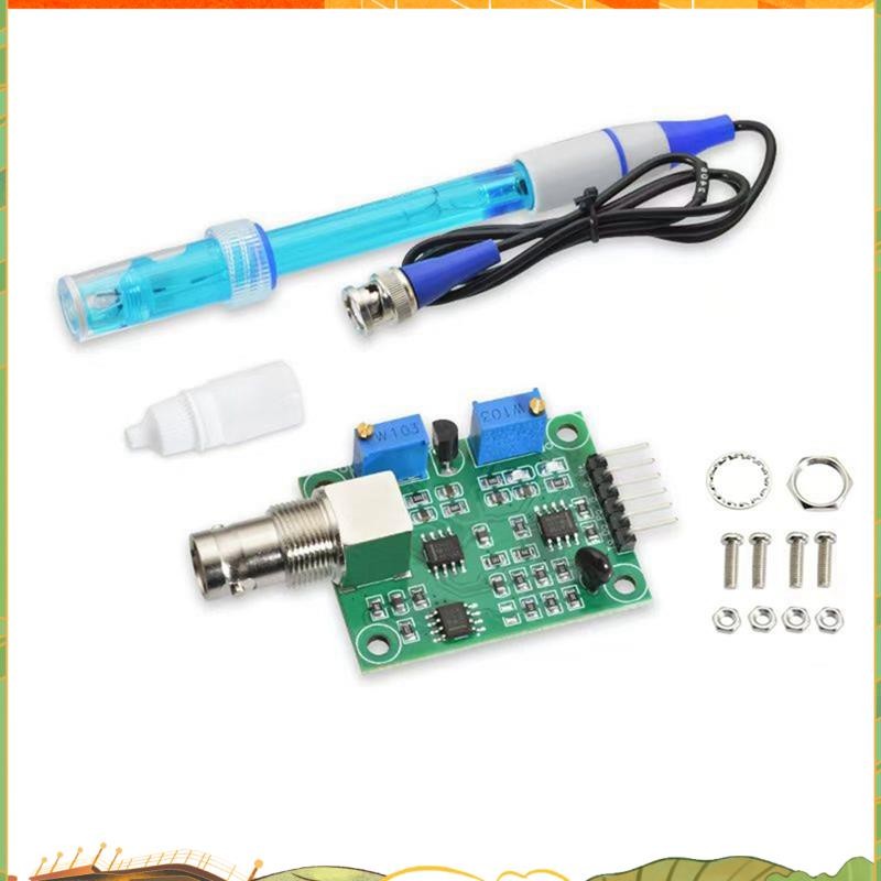 PH4502C PH Value Detection Sensor Module Kit Detection Regulator Soil ...