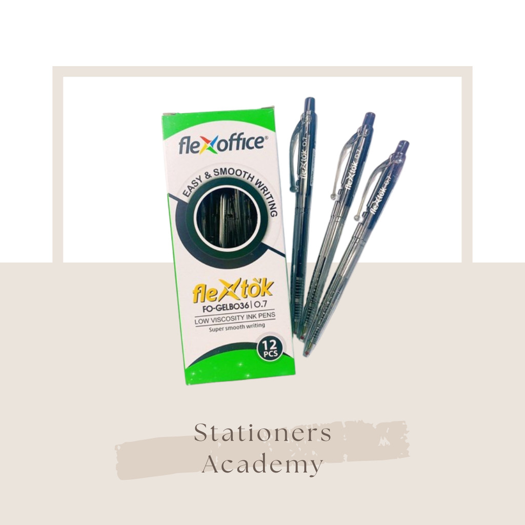 Flexoffice Flextok pen 0.7mm PER 12pcs box | Shopee Malaysia