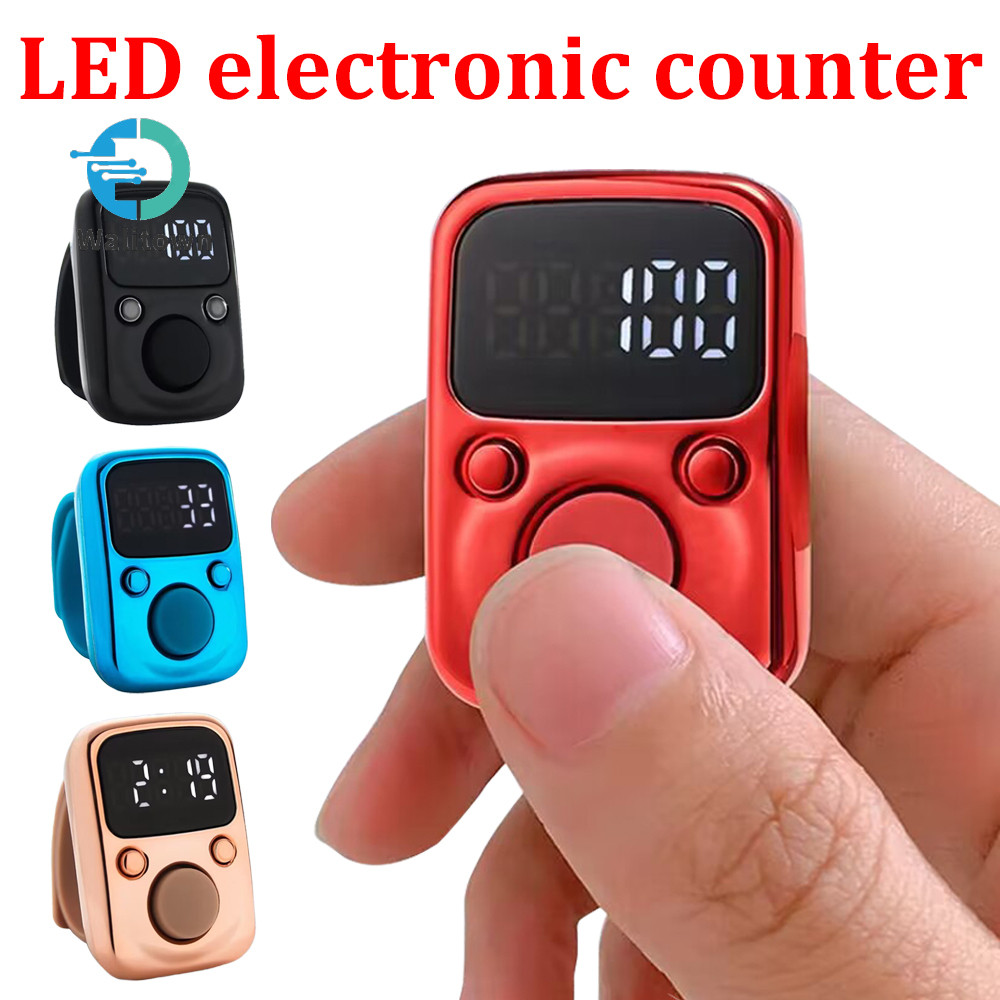 Rechargeable LED Electronic Counter With Time Multifunctional Counter ...