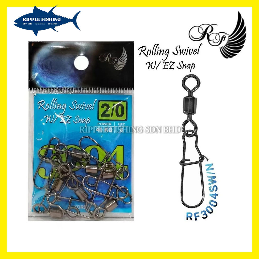 ROD FORD ROLLING SWIVEL WITH EZ SNAP (RF3004SW/N) | Shopee Malaysia