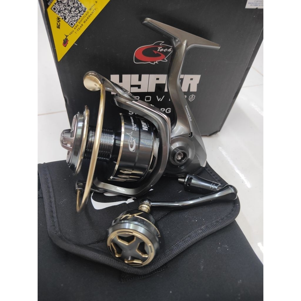MESIN PANCING GTECH HYPER POWER SPINNING FISHING REEL | Shopee Malaysia