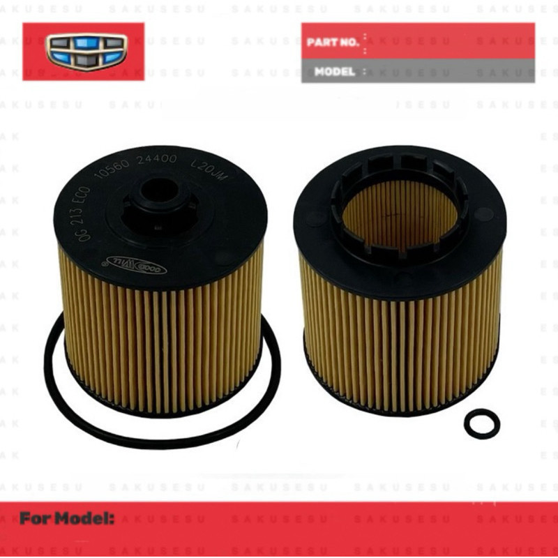 1056022300 Geely oil filter for Proton X50 1.5, X70 CKD, X90, S70 ...