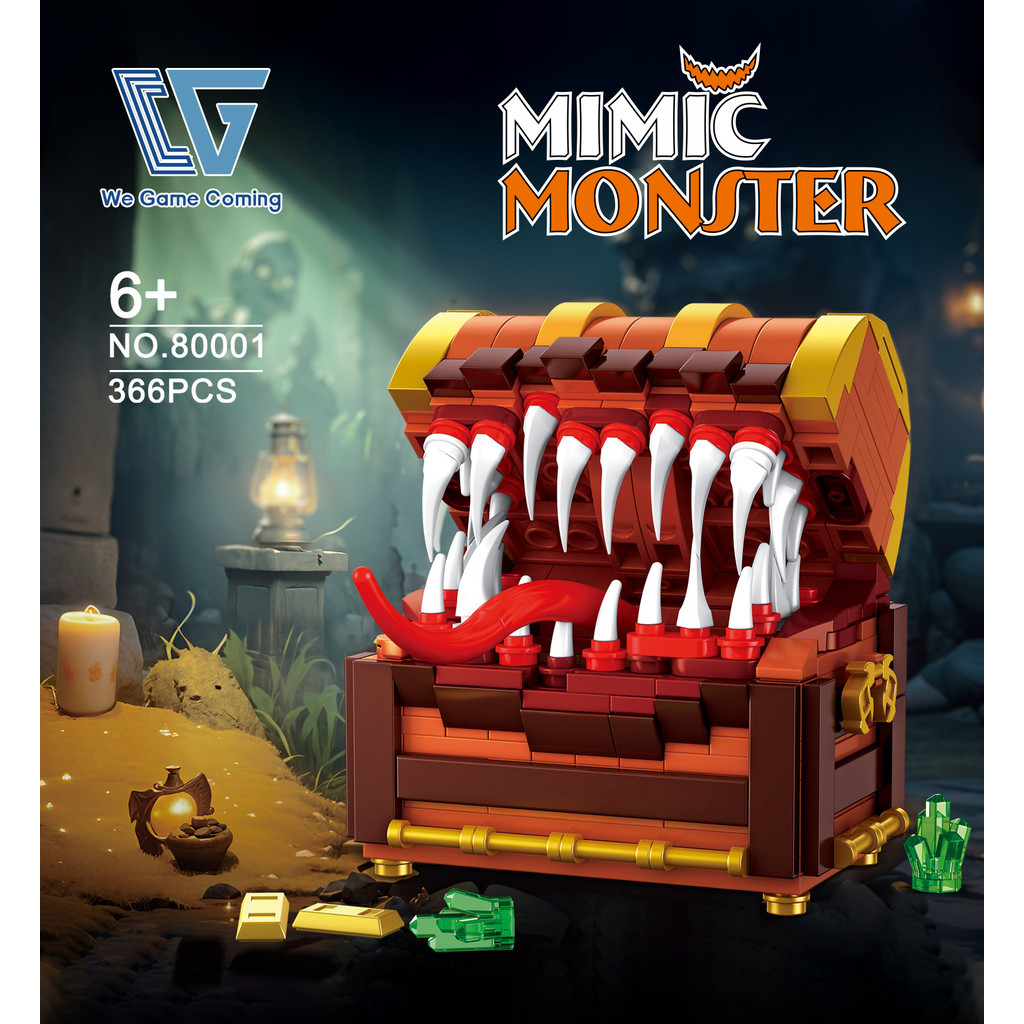 WGC New Dragon and Dungeon Monster Treasure Chest Creative Assembly ...
