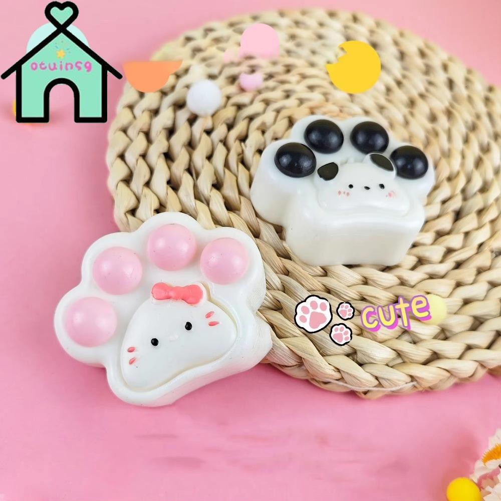 OTUINSG Squeeze Cat Toys, Sanrio Hello Kitty TPR Cat Claw Squishy ...