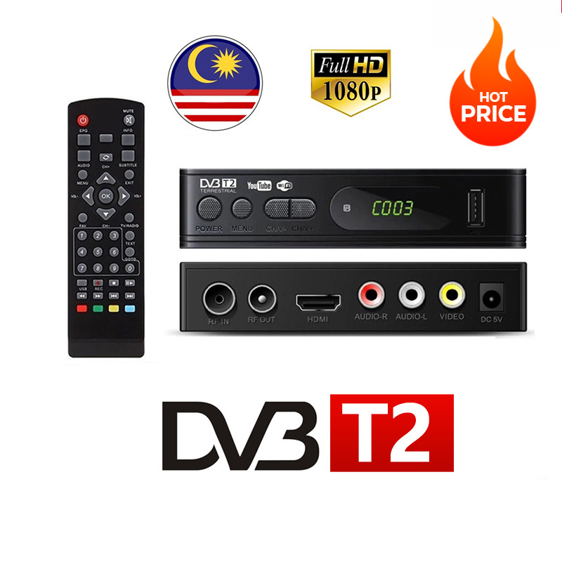 MYTV Decoder DVB T2 Myfreeview HDTV Digital TV Receiver My Freeview ...