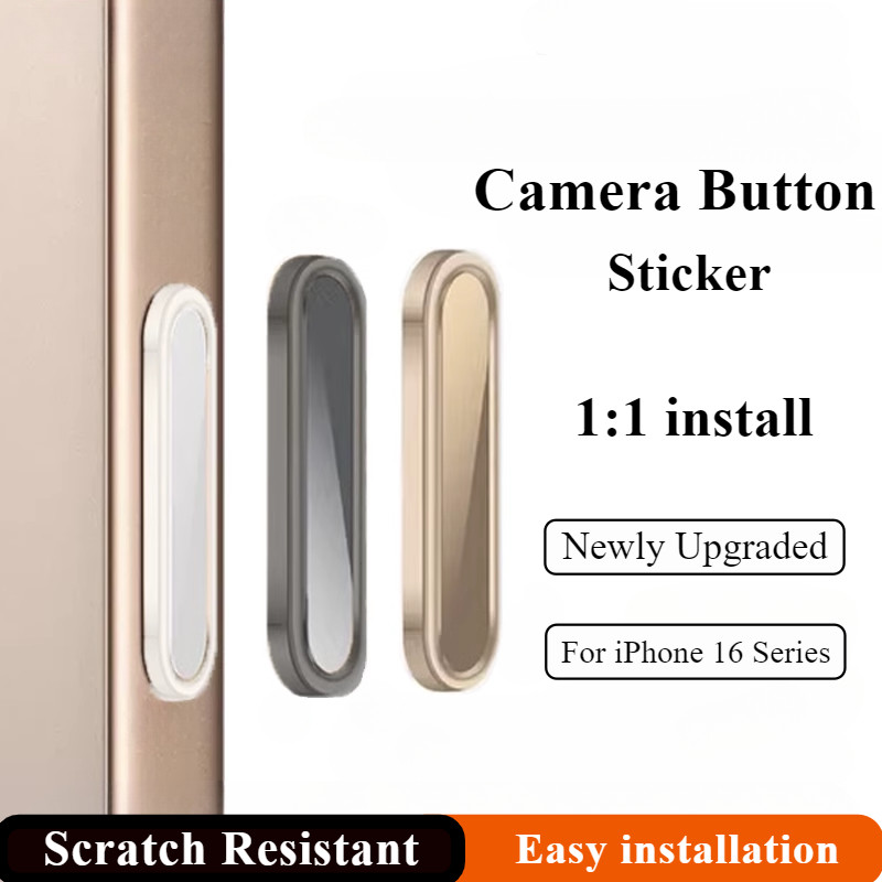 Phone Side Camera Button Film Metal Protector Sticker Protective Film ...