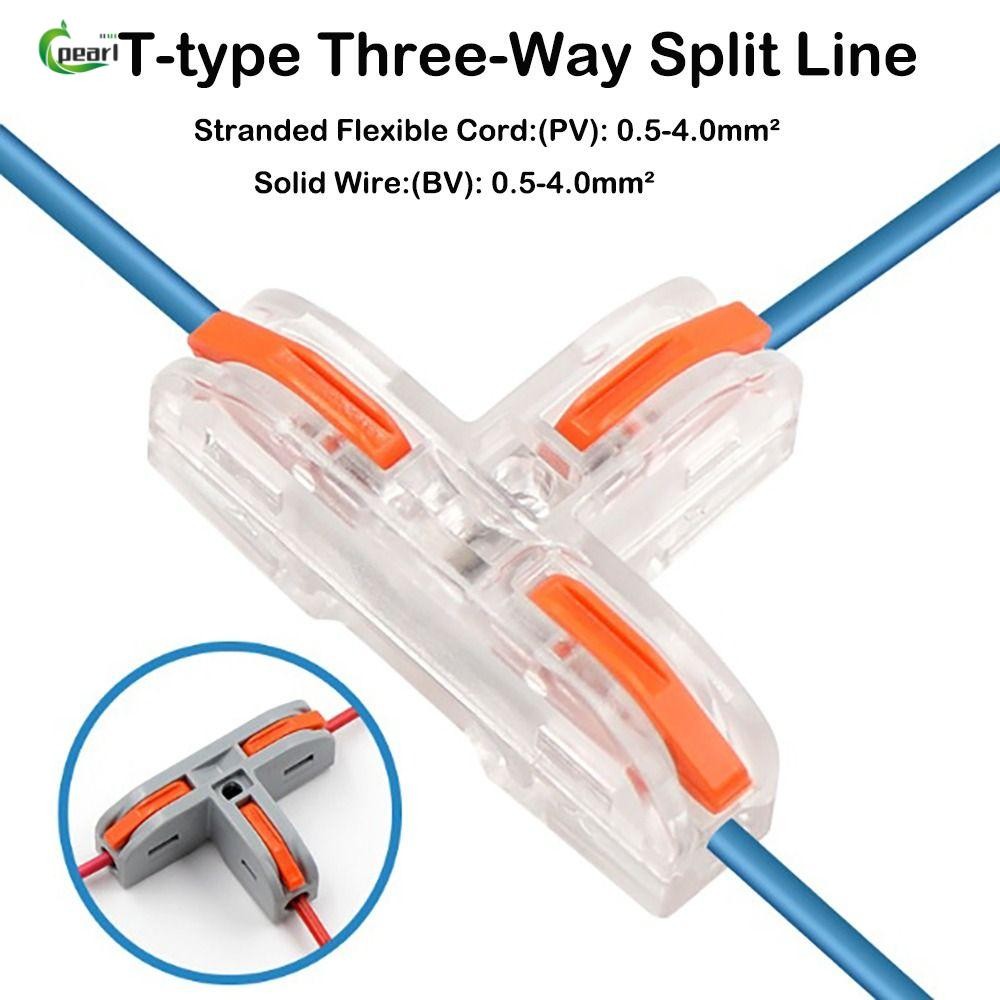 PEARL Quick Terminal Block, Universal Compact Mini Wire Connector ...