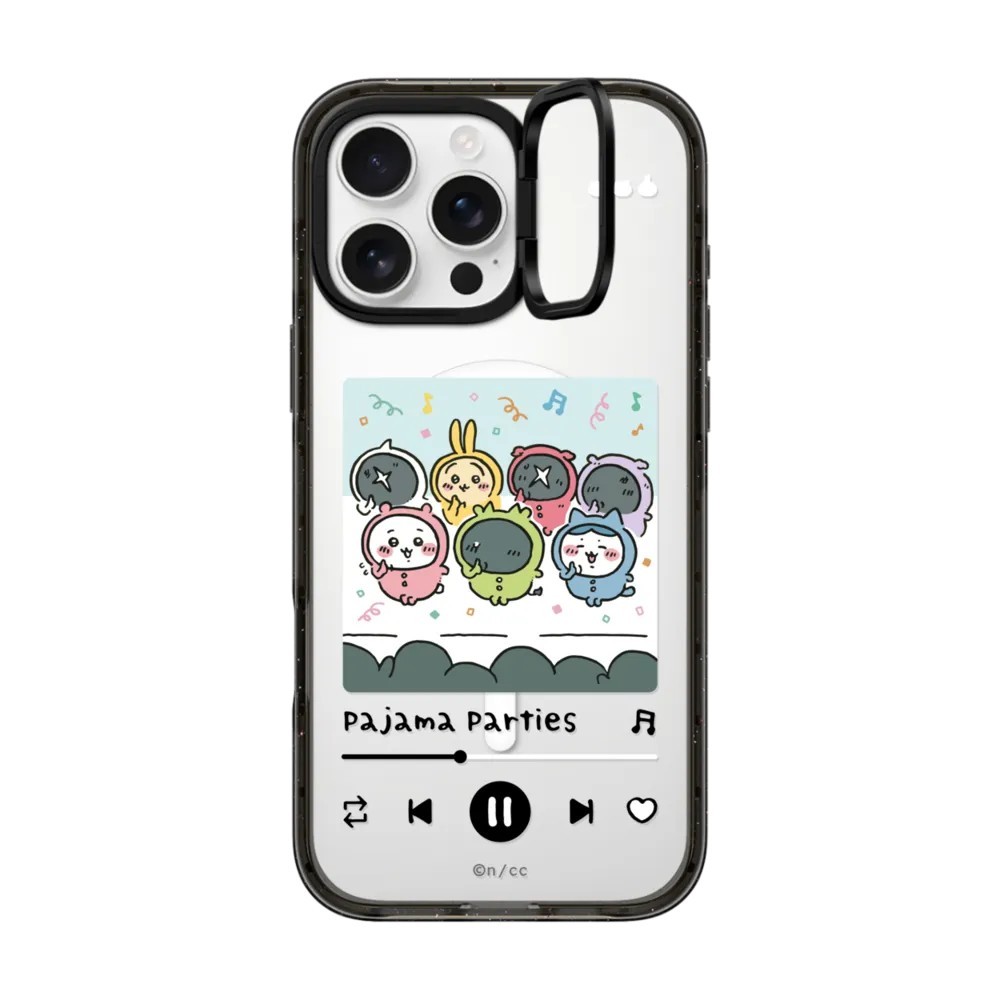 Chiikawa Pajama Parties (Music Player) Impact Ring Stand Magnetic ...